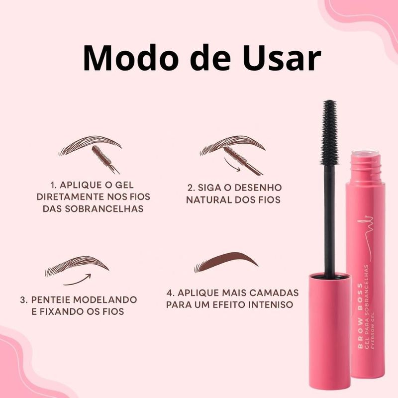 Gel Para Sobrancelhas Ruby Rose Natalia Beauty Brow Boss - Época ...