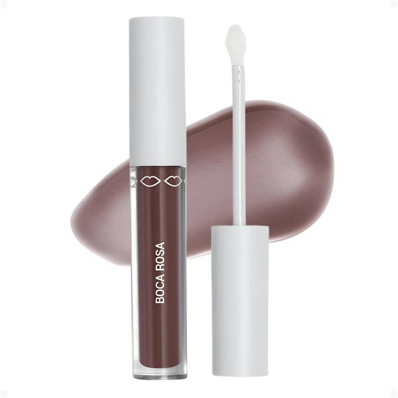 Gloss Labial Boca Rosa Hidra Lábios Marrom Translúcido - Época ...