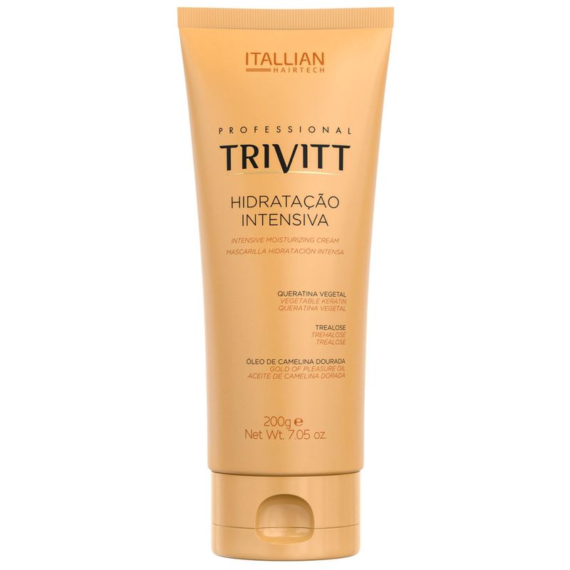 Kit Hidratação Intensiva Trivitt 200G + Shampoo Pos-Quimica Para Uso ...
