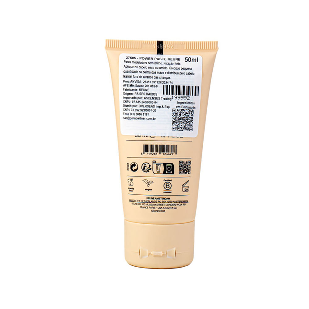 Pasta Modeladora Keune Style Power Paste 50ml Kit - Época Cosméticos | Época Cosméticos