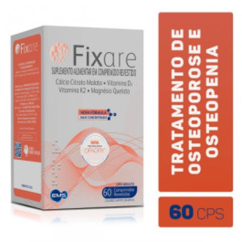 SUPLEMENTO ALIMENTAR FIXARE EMS C/60 COMPRIMIDOS - Época Cosméticos ...