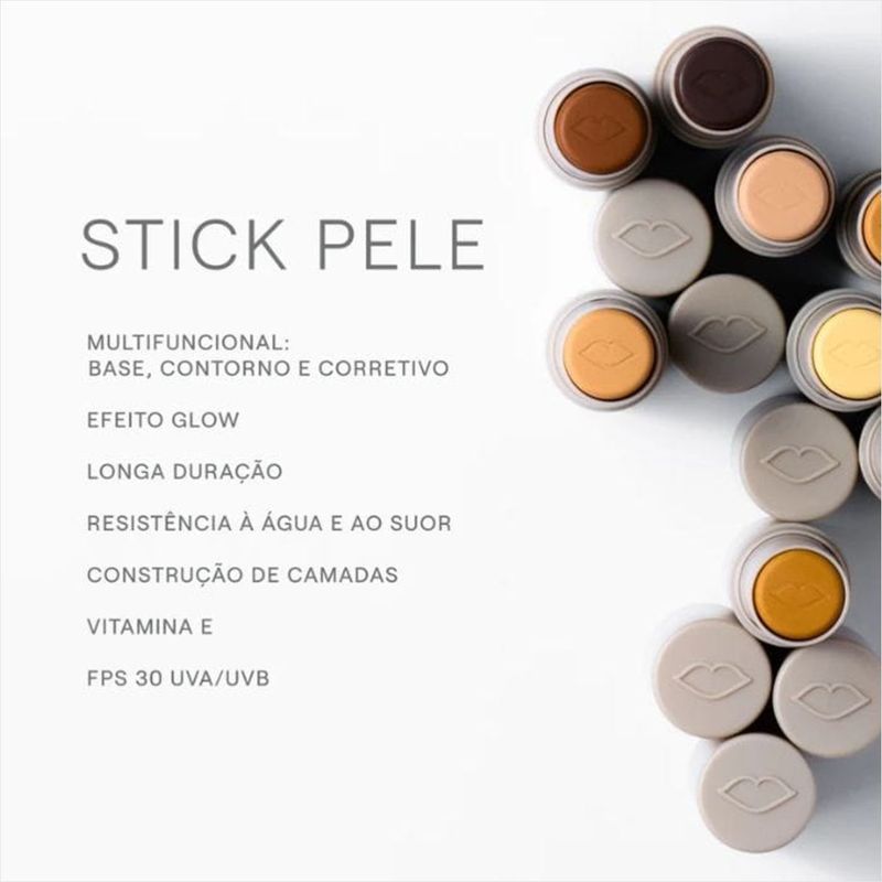 Boca Rosa Stick Pele BR16 12g - Época Cosméticos | Época Cosméticos