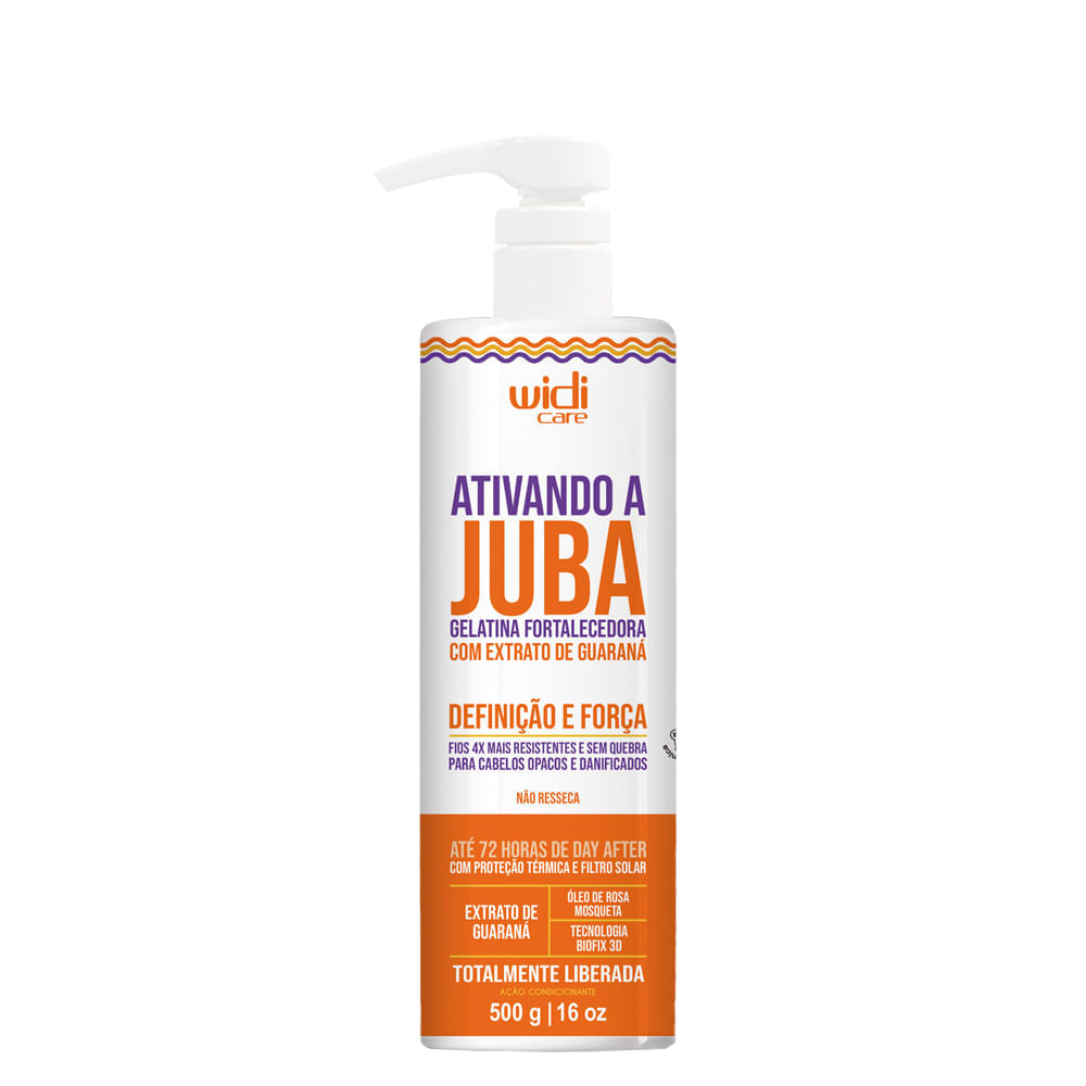 Gelatina Widi Care Juba Ativando a Juba Fortalecedora 500g 21283 ...