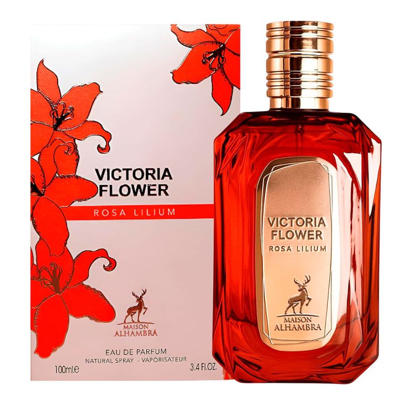 Maison Alhambra Victoria Flower Rosa Lilium EDP - Perfume Feminino ...