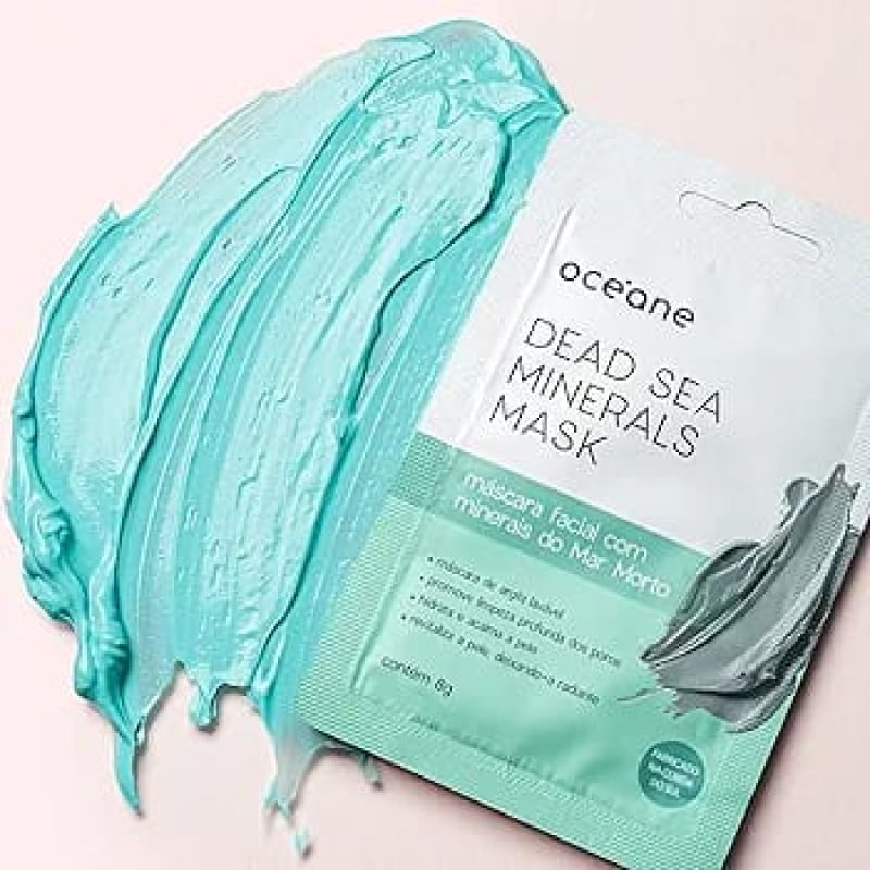 Máscara Facial com Mineras do Mar Morto - Dead Sea Minerals Mask 8g ...