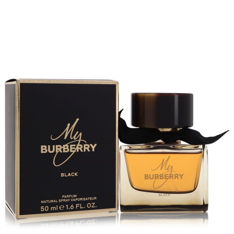 A melhor oferta de: Perfume Feminino My Black Burberry Eau De Parfum ...