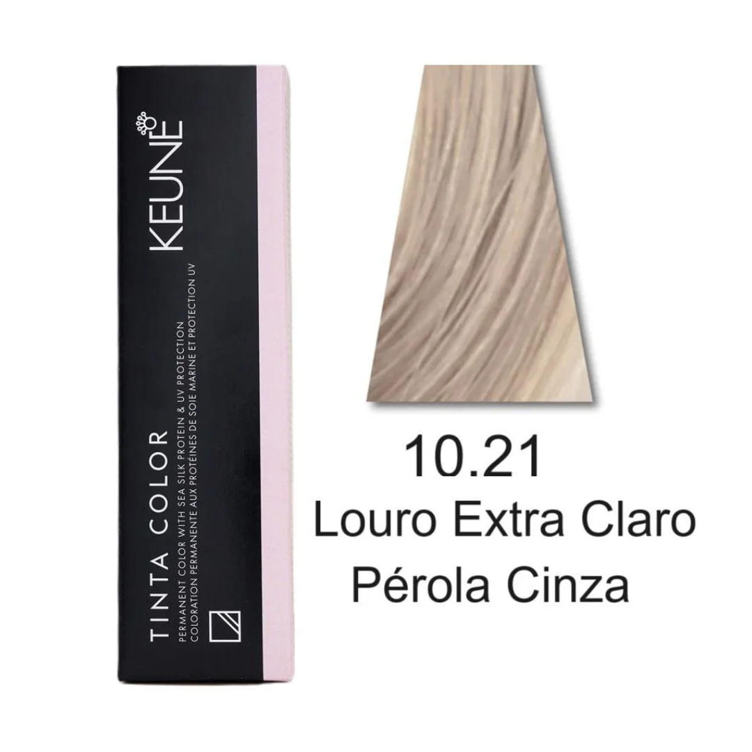 Keune Tinta Color - Louros - 60ml - 10.21 - Louro Extra Claro Pérola ...