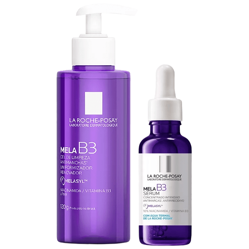 La Roche-Posay MelaB3 Kit - Clareador e Limpeza Antimanchas - Época ...