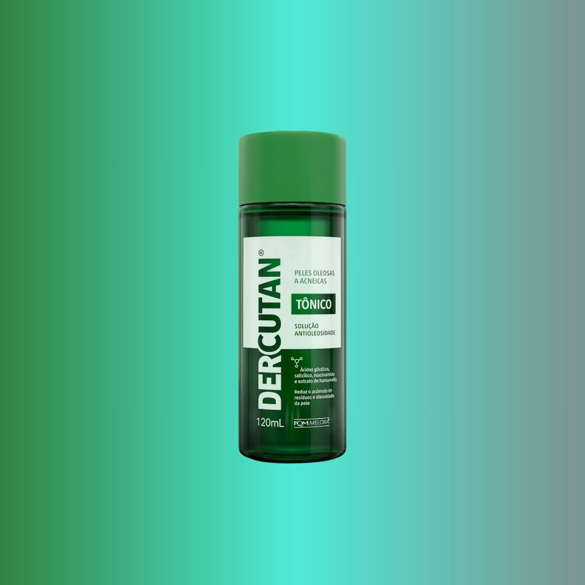 Tônico Antioleosidade Dercutan Peles Oleosas a Acneicas 120ml - Época ...