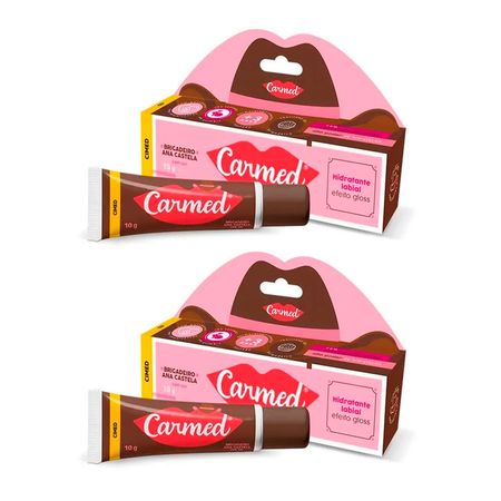 Kit 2 Hidratante Labial Carmed Ana Castela Brigadeiro 10g Cada - Época ...