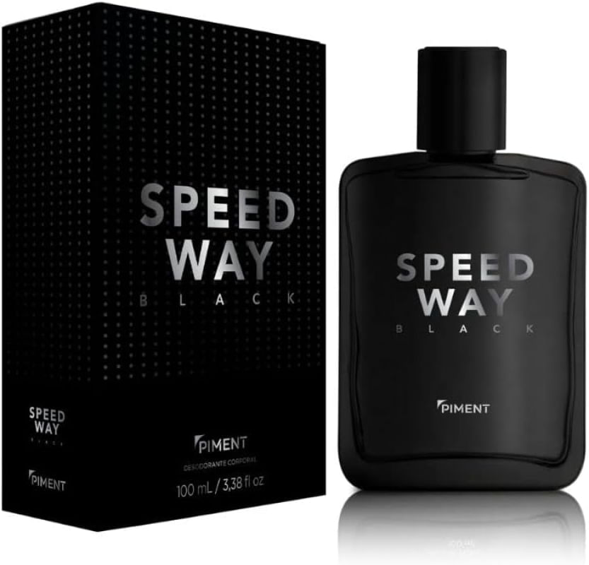 Perfume Masculino Speed Way Black 100ml QHS - Piment - Época Cosméticos ...