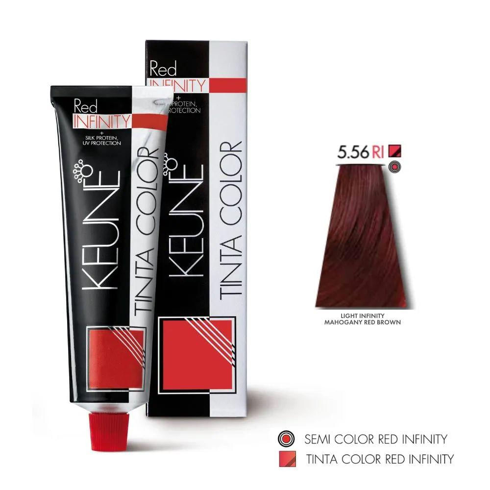 Tinta Color Keune 5.56 RI Infinity Mahogany Red Brown 60ml - Época ...