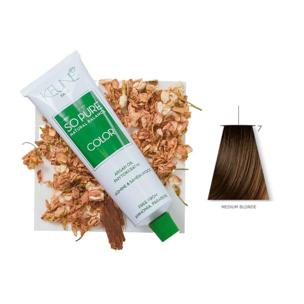 Tinta So Pure Color Keune 7 Medium Blonde 60ml - Época Cosméticos ...
