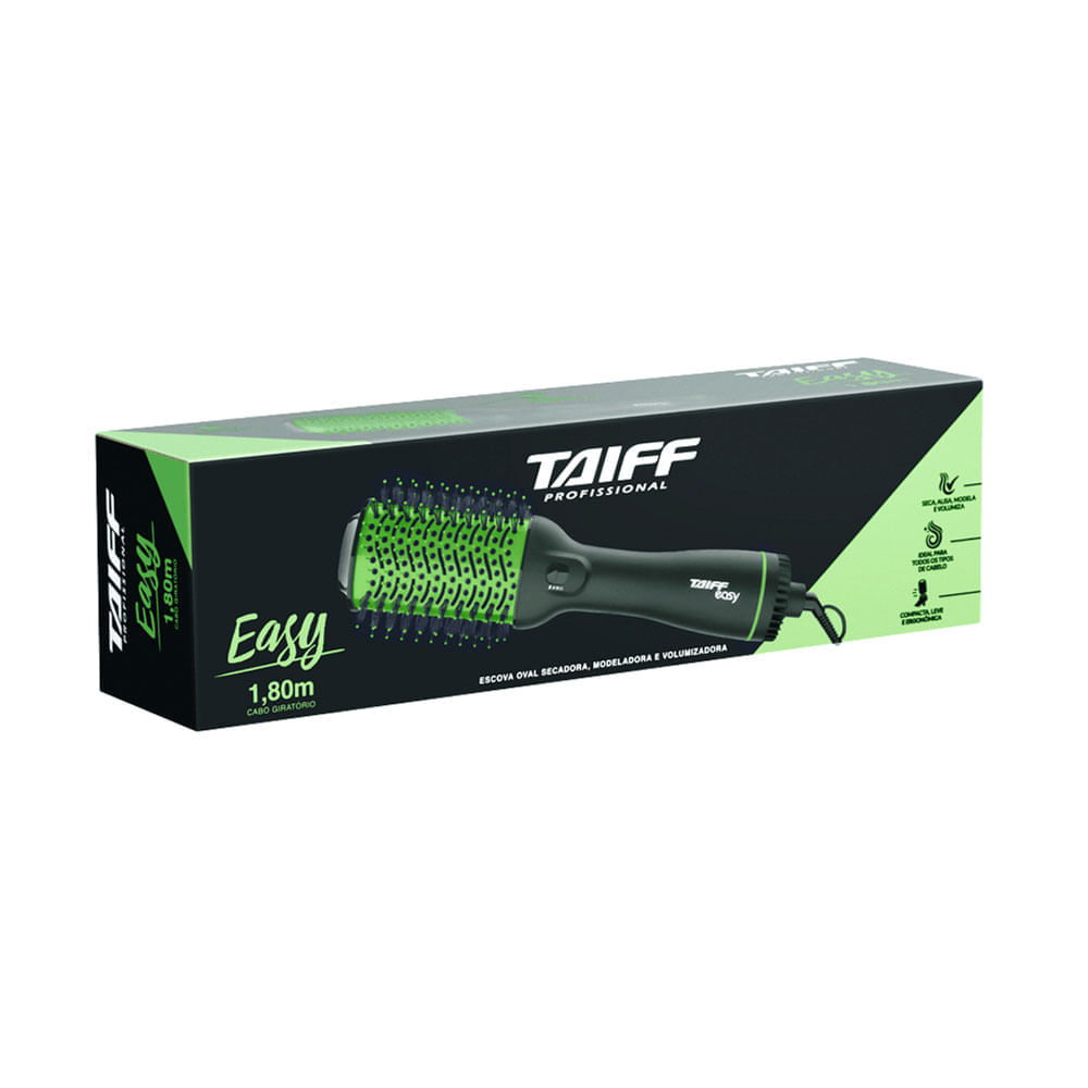 Taiff Profissional Easy 1200W Verde - Escova Secadora - Época ...