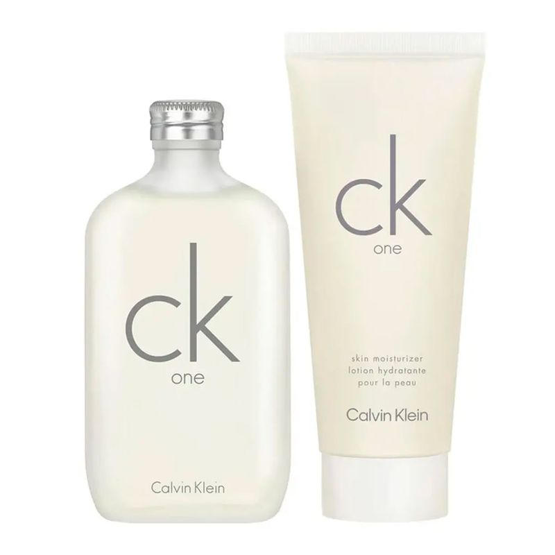 Kit Calvin Klein CK One Unissex - EDT 200ml + Body Lotion 200ml - Época ...