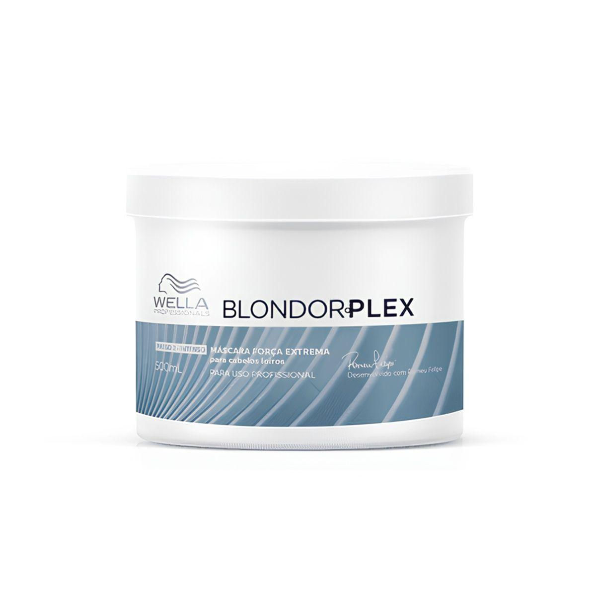 Wella Professionals BlondorPlex Extreme - Máscara Capilar 500ml - Época ...