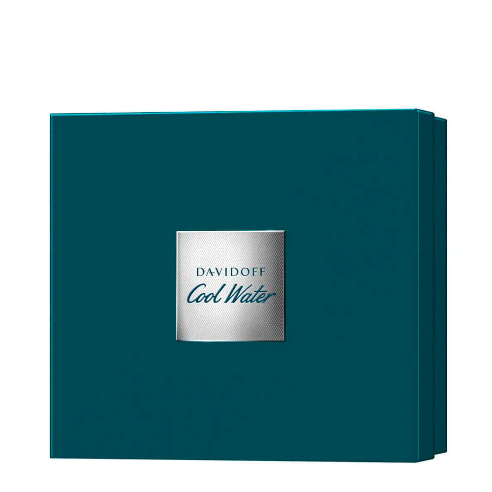 Kit Davidoff Cool Water Masculino - EDT 125ml + 15ml + SG 75ml - Época ...