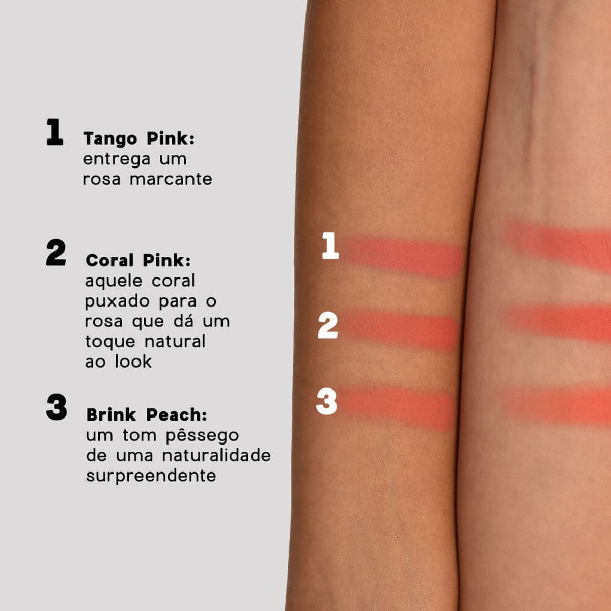 Blush Cremoso Pêssego - Fluffy Blush Brink Peach 4you - Época ...