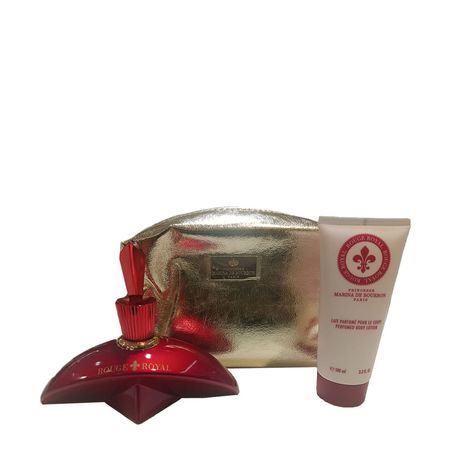 Kit Marina de Bourbon Rouge Royal Edp 100ml + Bl 100ml + Ncsr - Época ...