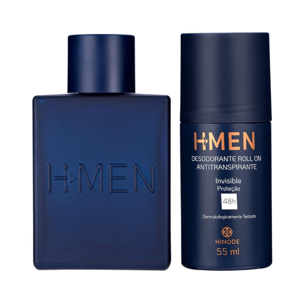 Kit Perfume H-Men + Desodorante Roll On Hinode 75ml - Época Cosméticos ...