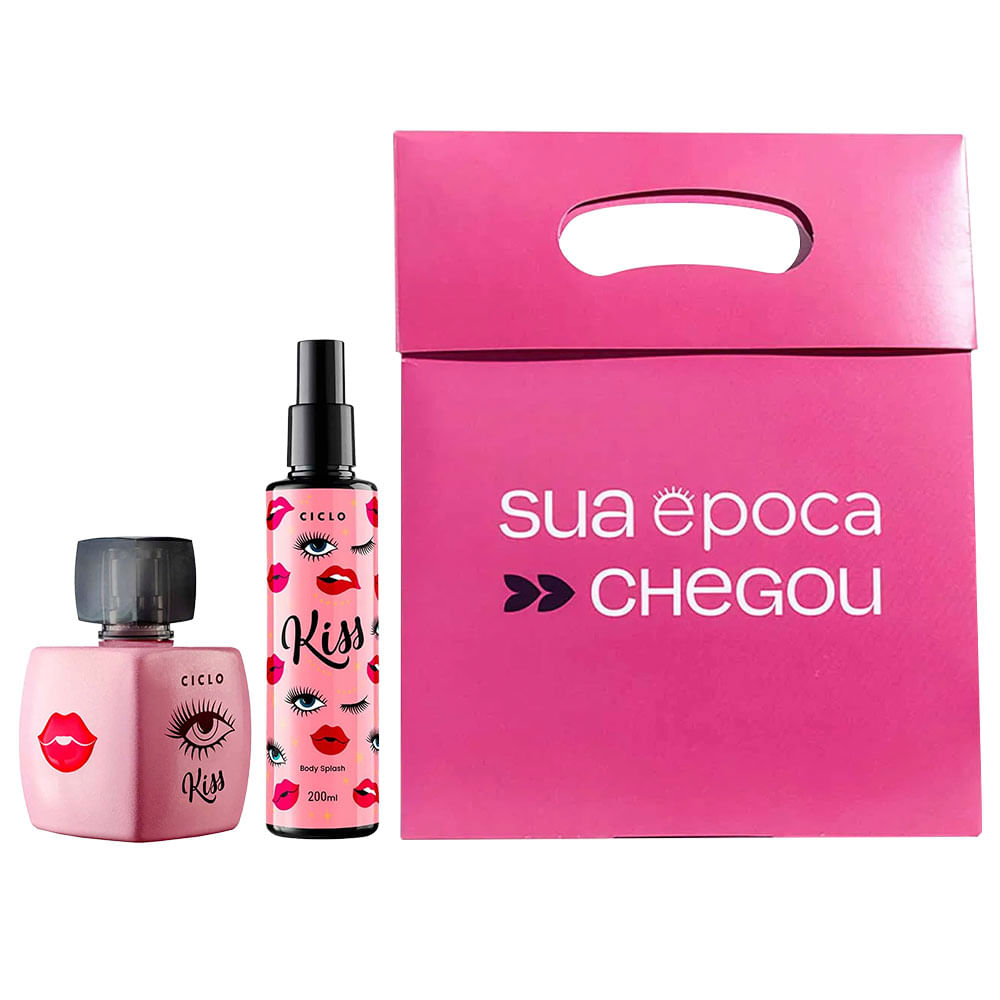 A melhor oferta de: Kiss Ciclo Cosméticos Kit Presente de Natal ...