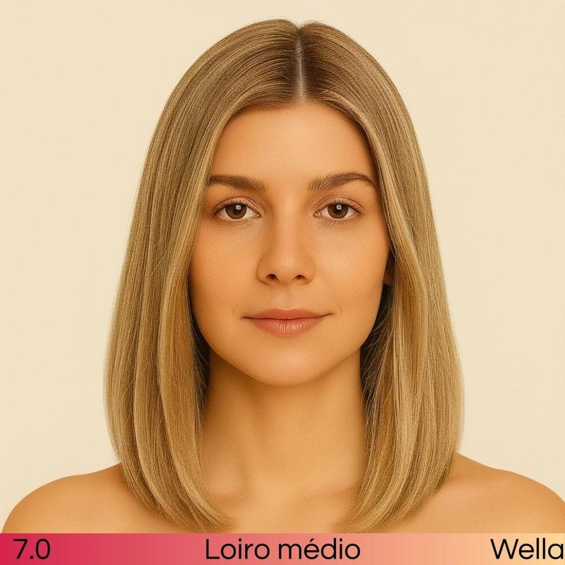 Tonalizante Wella Color Touch 7.0 Loiro Médio 60g - Época Cosméticos ...