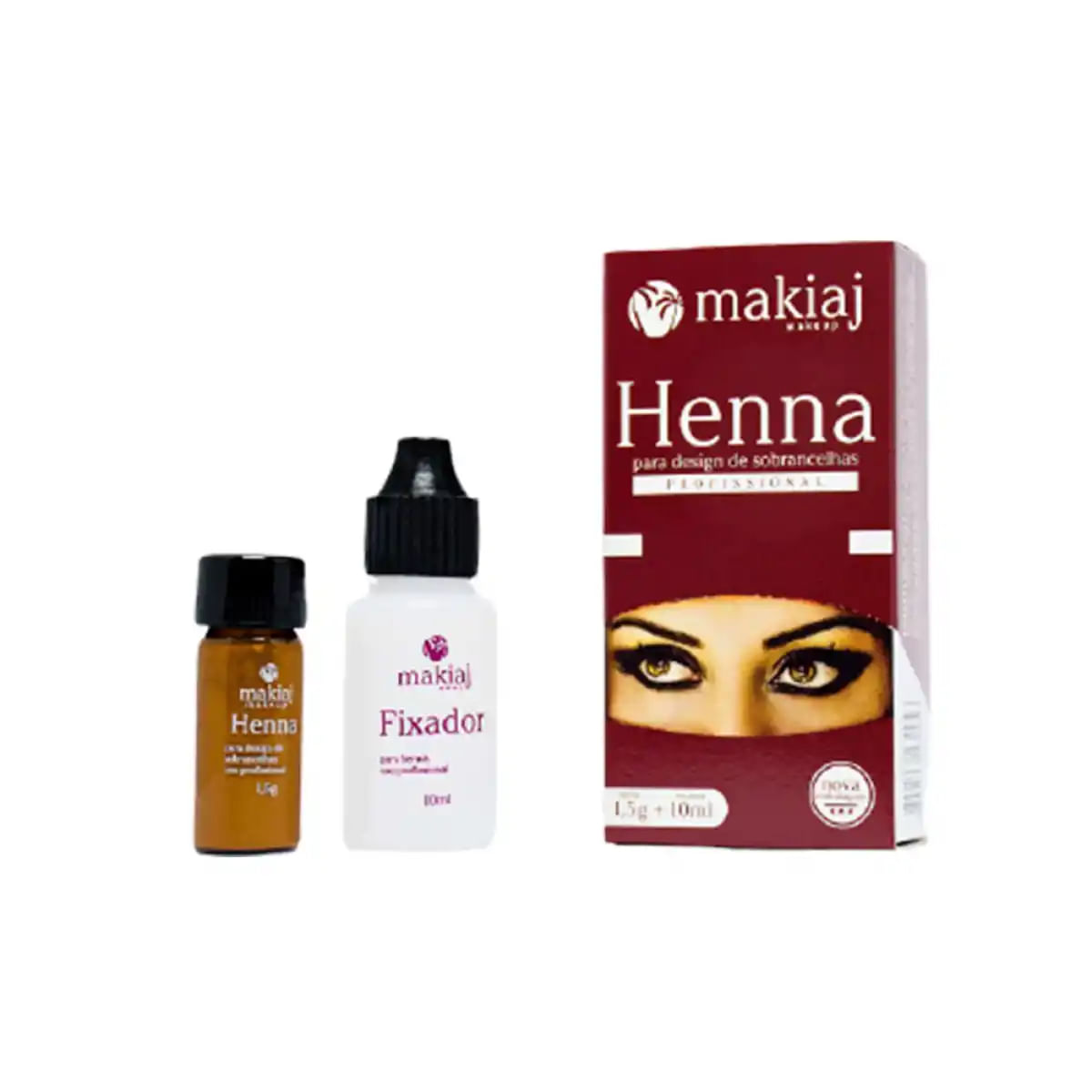 Tintura Henna Preto Makiaj 1,5G - Época Cosméticos | Época Cosméticos