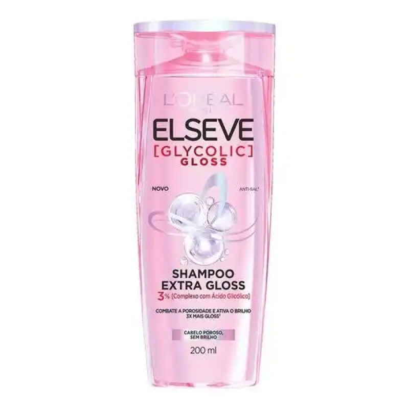 A melhor oferta de: Shampoo Glycolic Gloss Elseve 200ML | Época Cosméticos