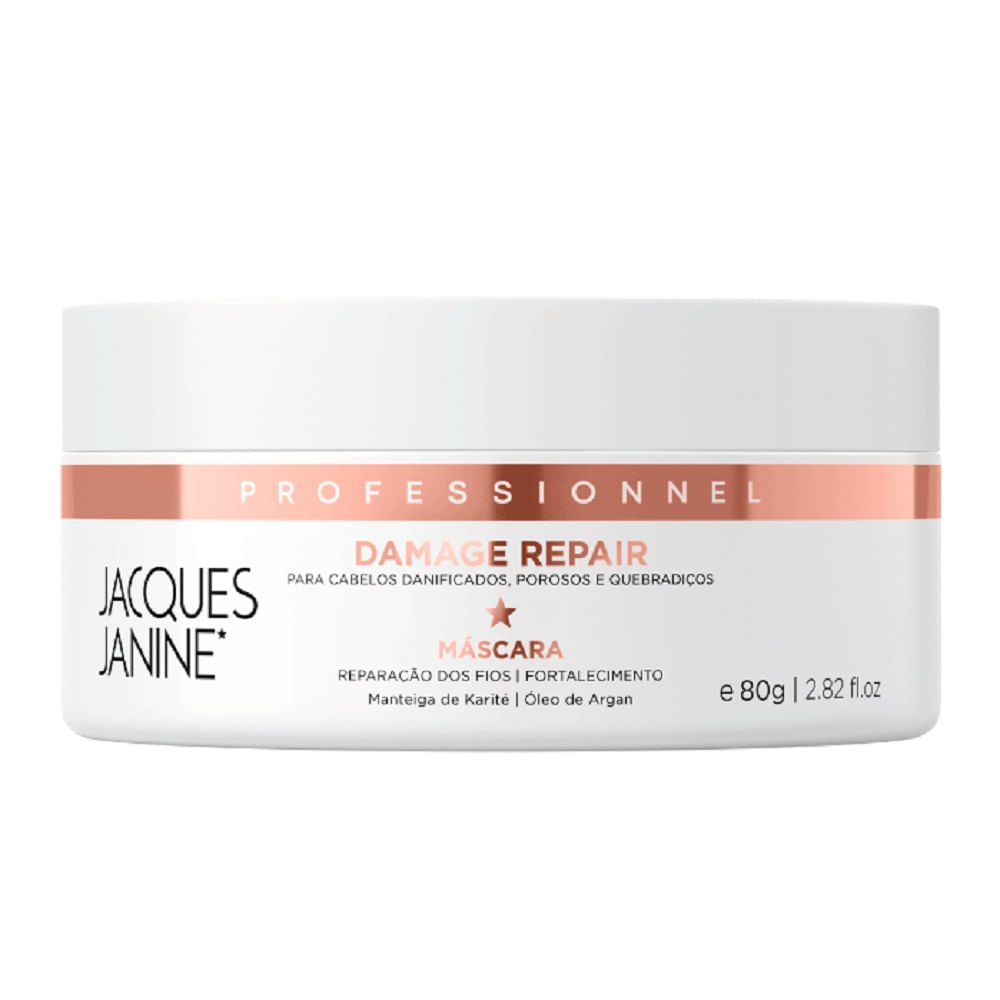 Kit Shampoo + Condicionador 240ml + Máscara Capilar Jacques Janine ...