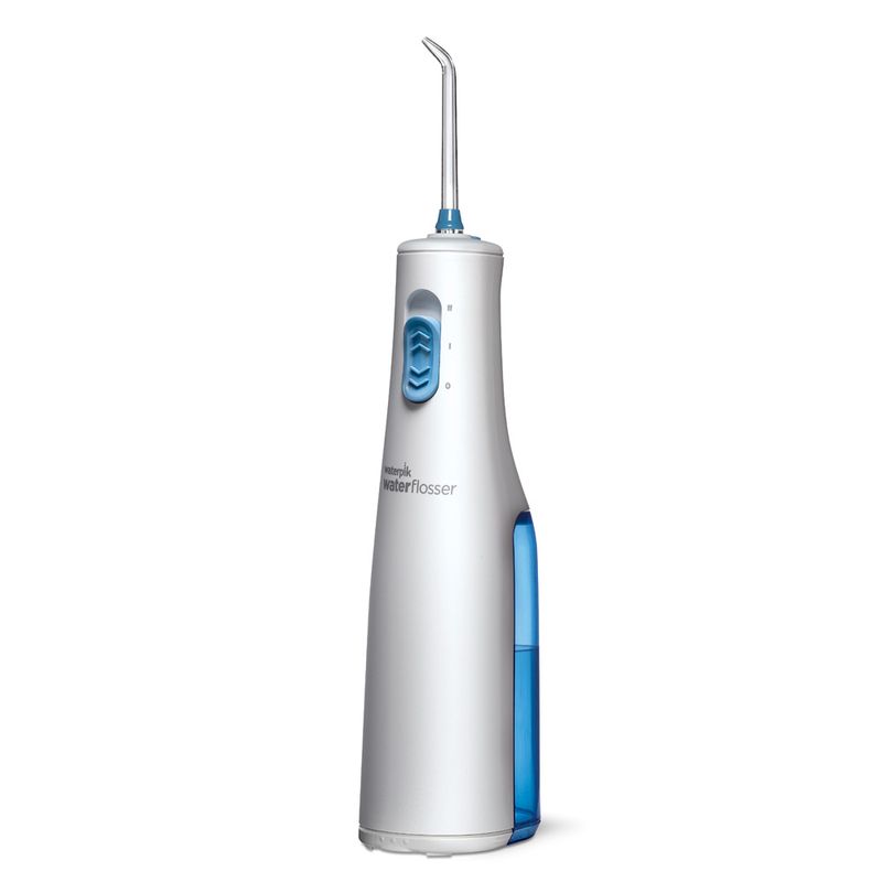 Irrigador Oral Portátil Waterpik Cordless WF02B Azul e Branco - Época ...