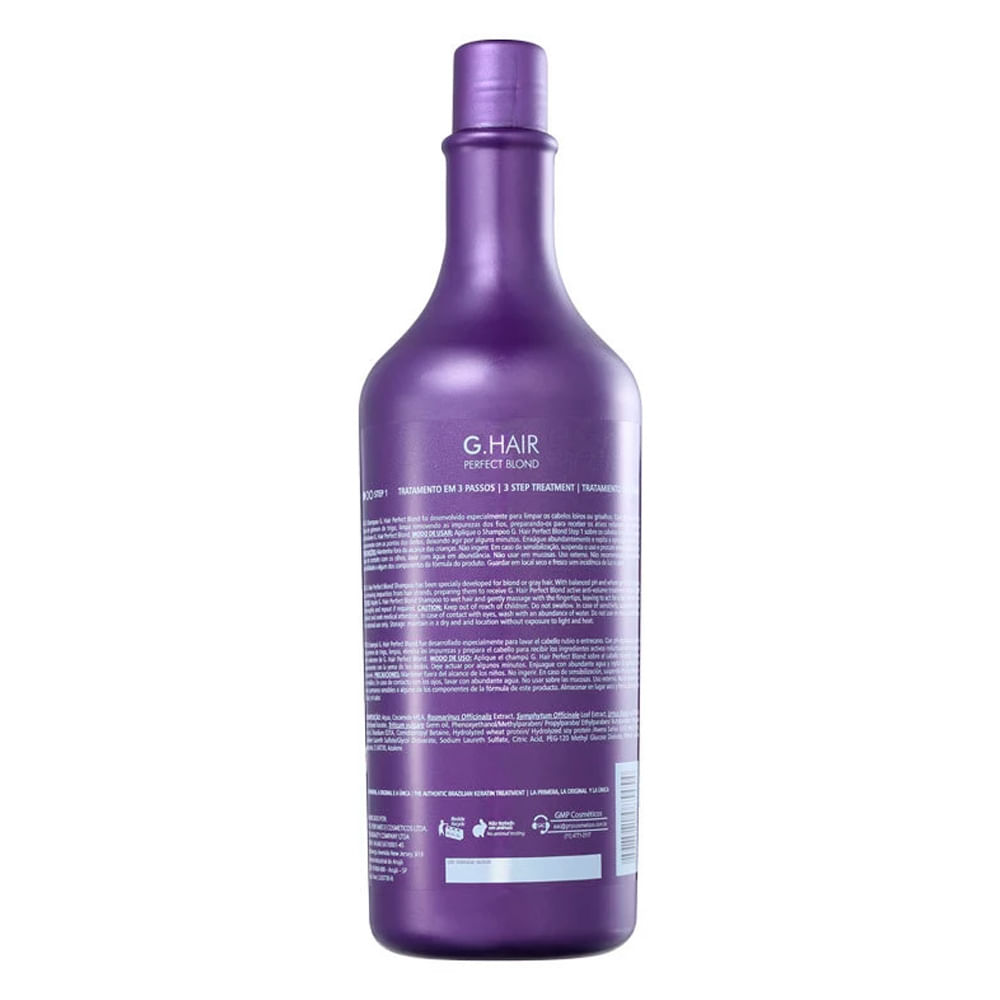 Shampoo G.Hair Perfect Blond Passo 1 - Época Cosméticos | Época Cosméticos