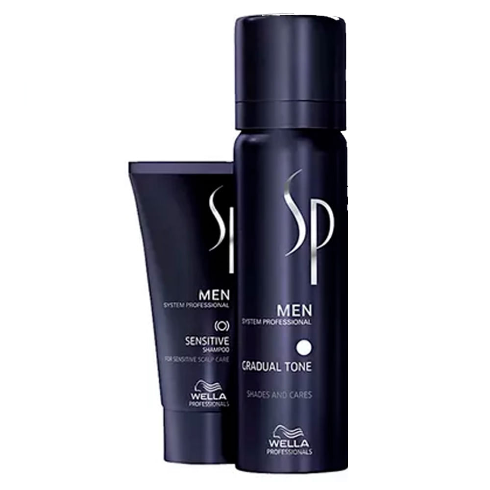 Kit Tonalizante Masculino Wella Sp Men Tone Brown - Época Cosméticos ...