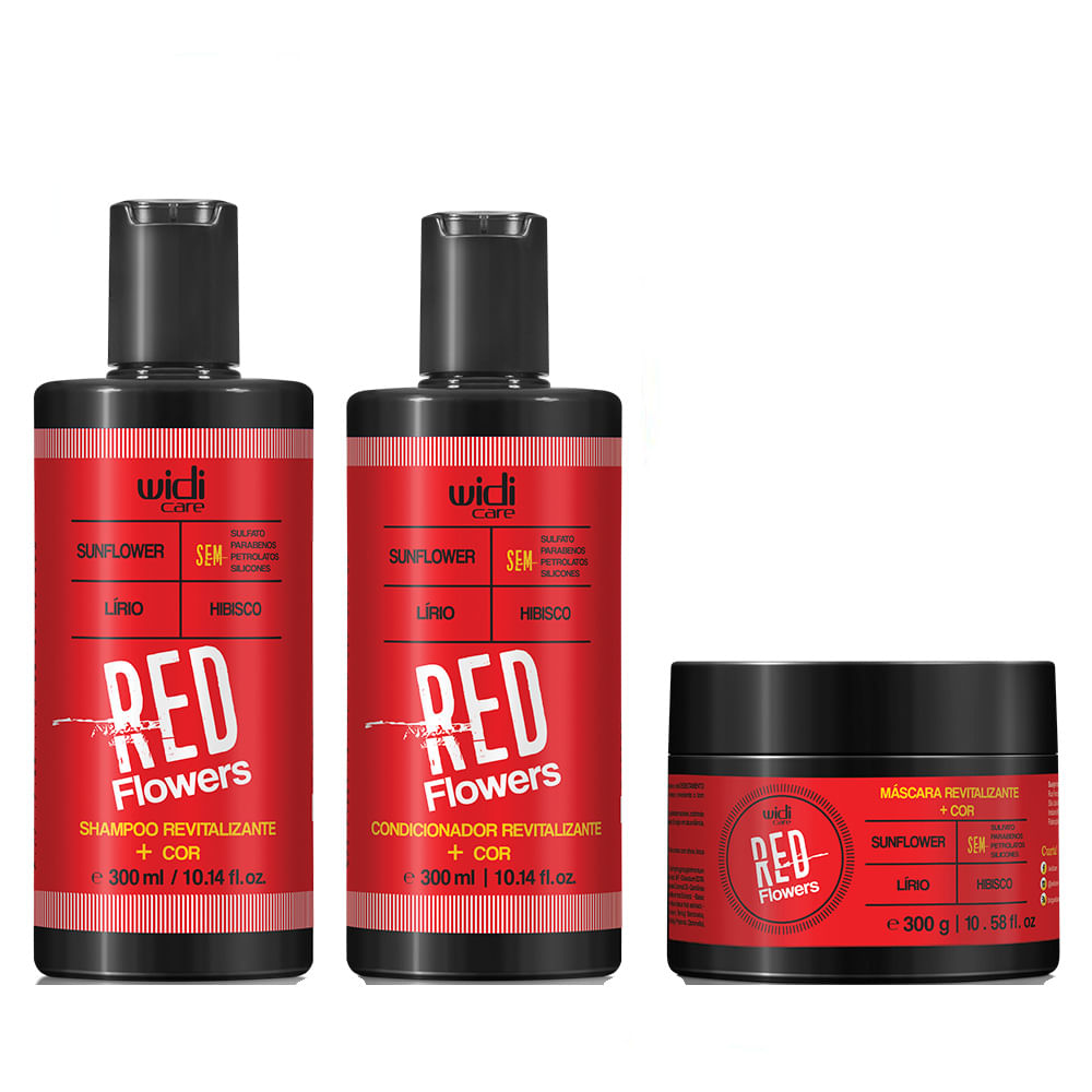Widi Care Red Flowers - Shampoo Revitalizante - Época Cosméticos ...