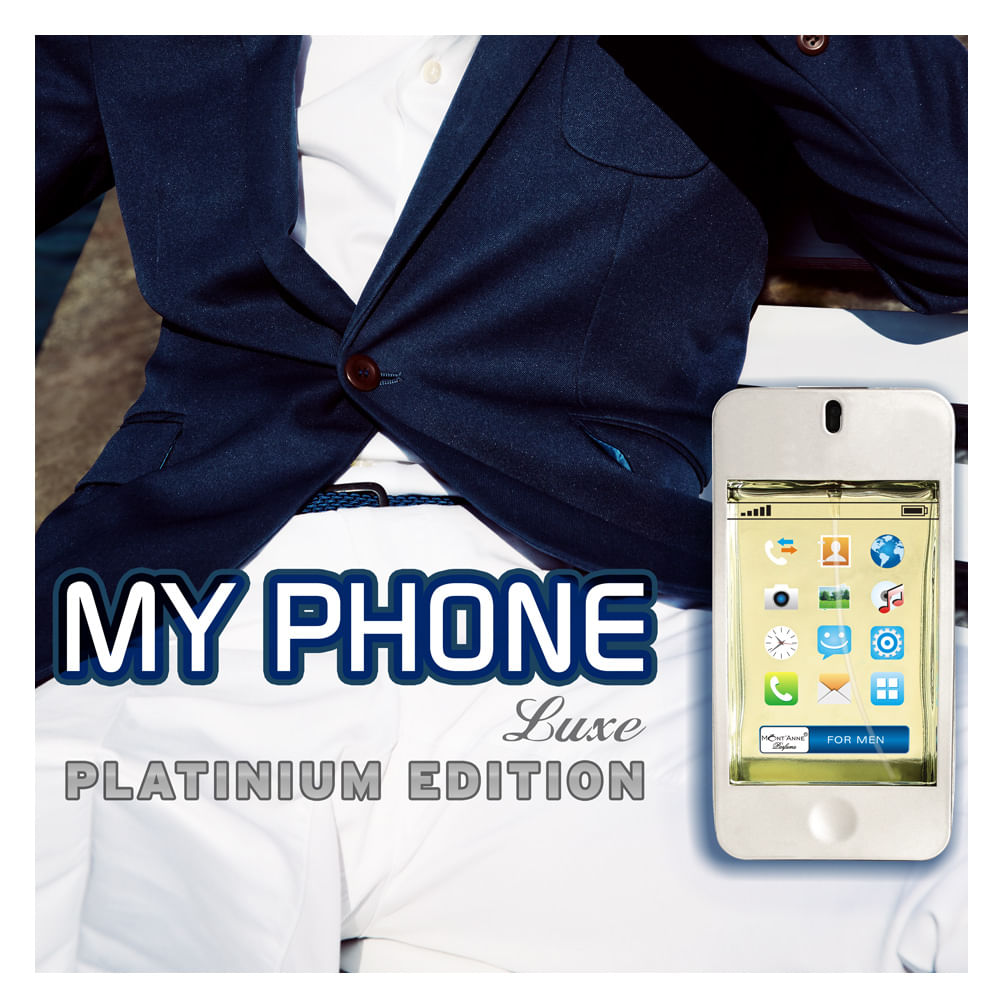 My Phone Luxe Platinum Edition Mont’Anne Masculino EDT - Época ...