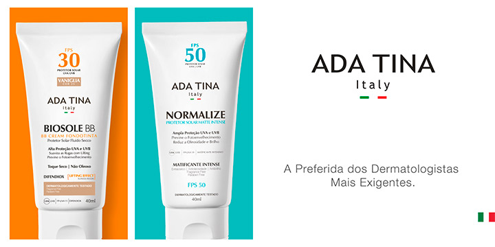 Ada Tina - Protetor Solar e Dermocosméticos - Época Cosméticos