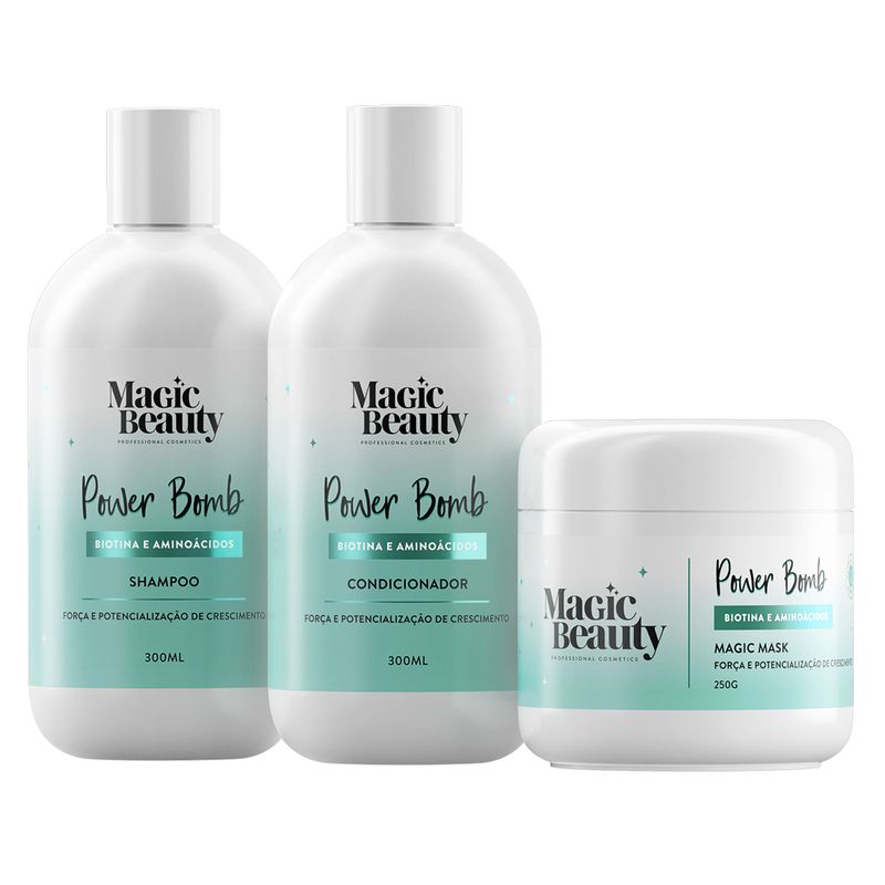 Shampoo Magic Beauty - Power Bomb - Época Cosméticos | Época Cosméticos