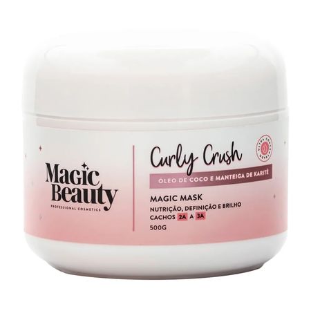 Kit Low Poo Curly Crush Magic Beauty - Shampoo + Máscara 2A a 3A ...