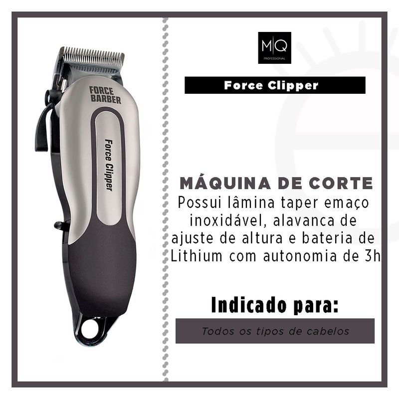 Maquina de Corte MQ Hair - Force Clipper - Época Cosméticos | Época ...