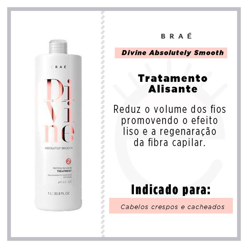 Tratamento Divine Absolutely Smooth Passo 2 Braé - Época Cosméticos ...