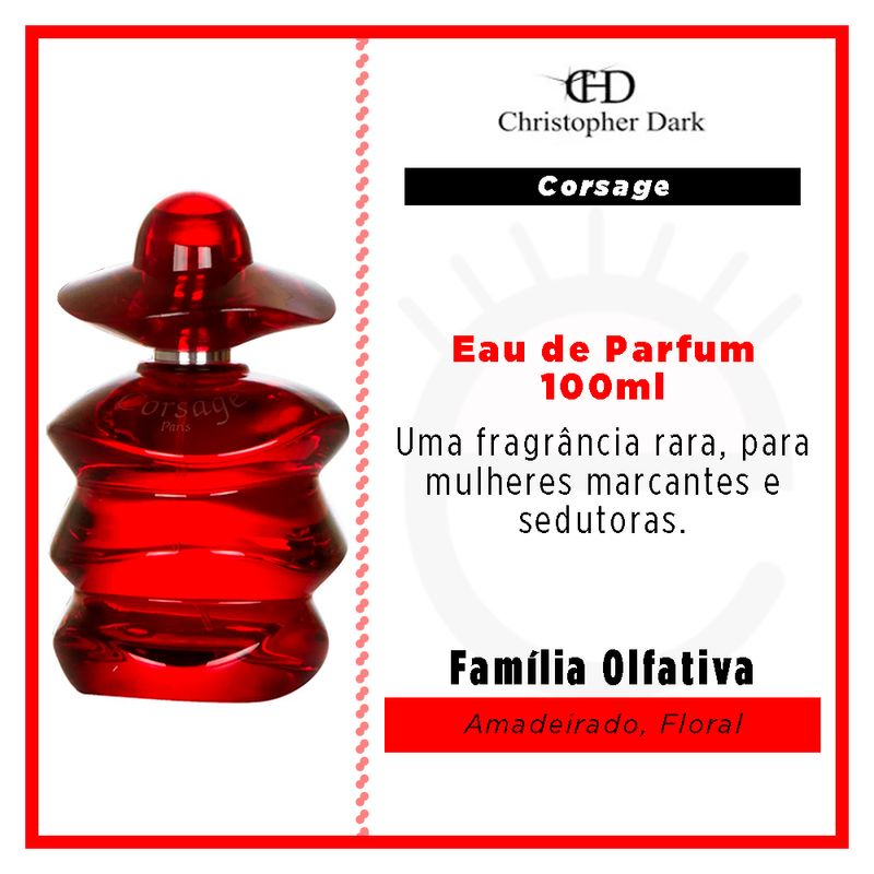 Perfume Corsage Christopher Dark Feminino - Época Cosméticos | Época ...