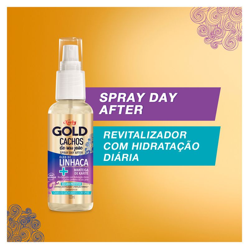 Spray Day After Niely Gold Cachos do Seu Jeito - Época Cosméticos ...
