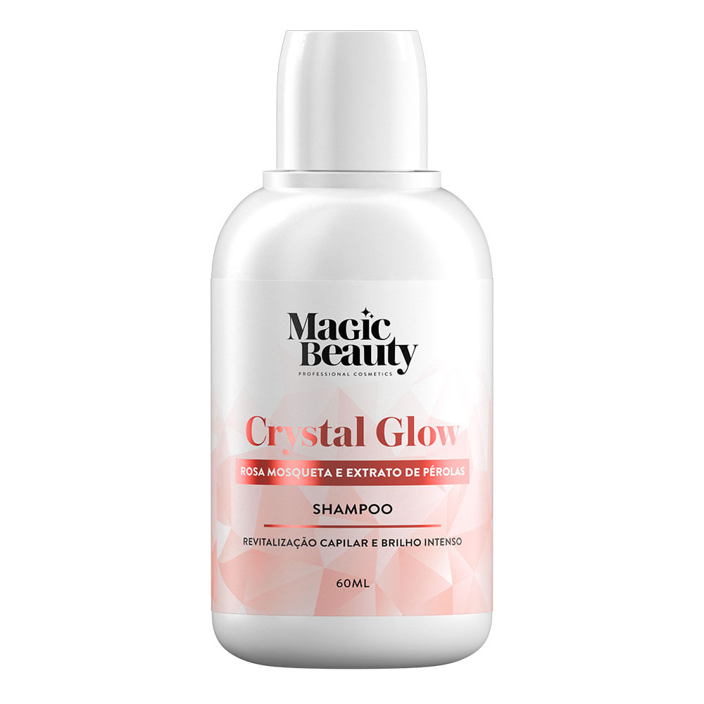 Mini Shampoo de Revitalização Capilar Magic Beauty Crystal Glow - Época ...
