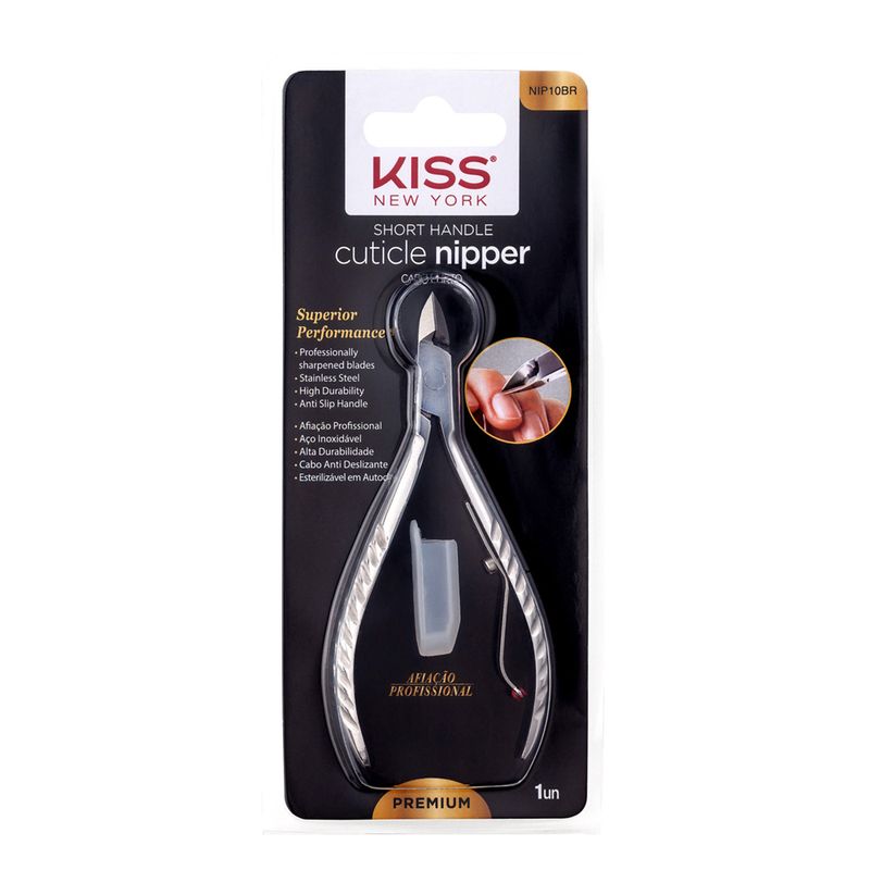 Alicate para Cutículas Kiss NY – Cut Premium Cabo Curto - Época ...