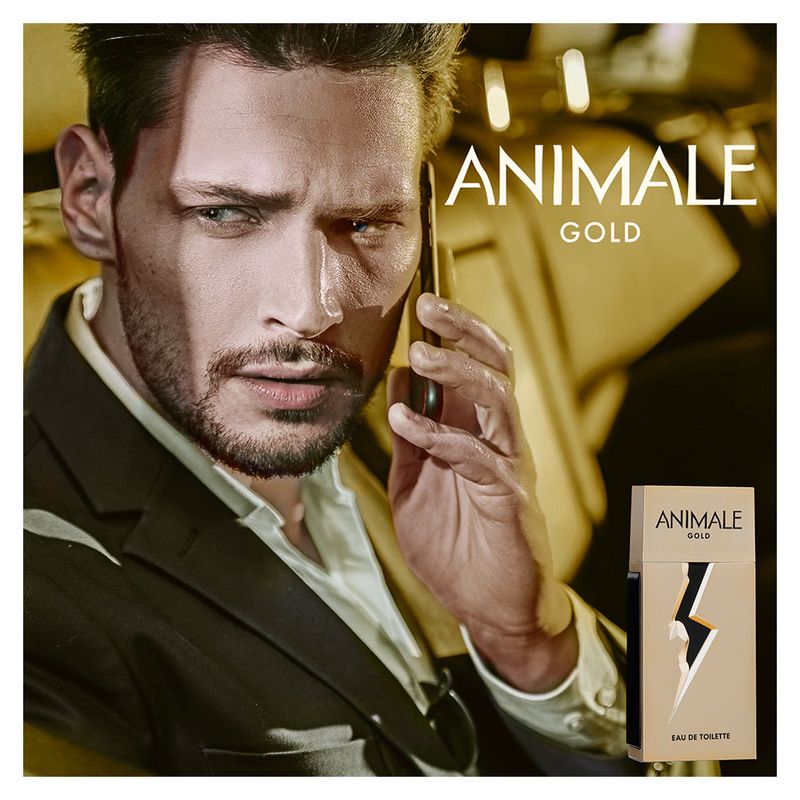 Perfume Animale Gold Animale Masculino - EDT - Época Cosméticos | Época ...