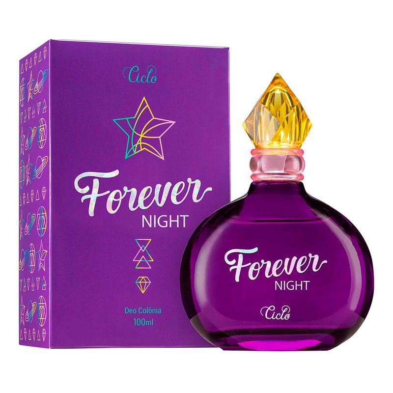 Perfume Forever Night Ciclo Cosméticos Feminino - Deo Colônia - Época ...