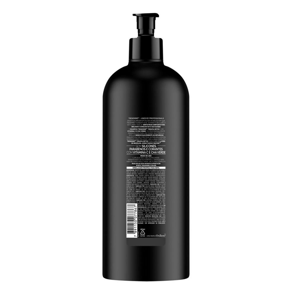 Shampoo Anti-resíduos TRESemmé - Terapia Detox - Época Cosméticos ...