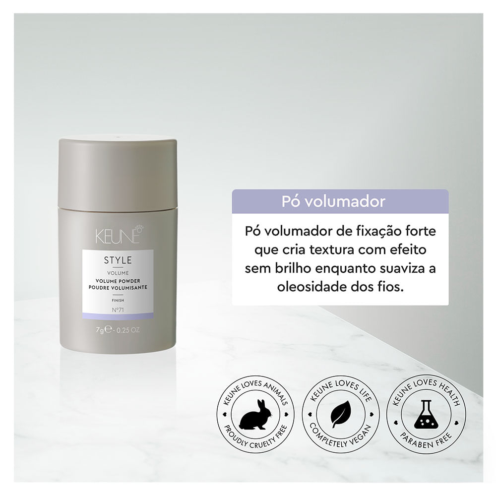 Pó Modelador Keune Style Volume Powder - Época Cosméticos | Época ...