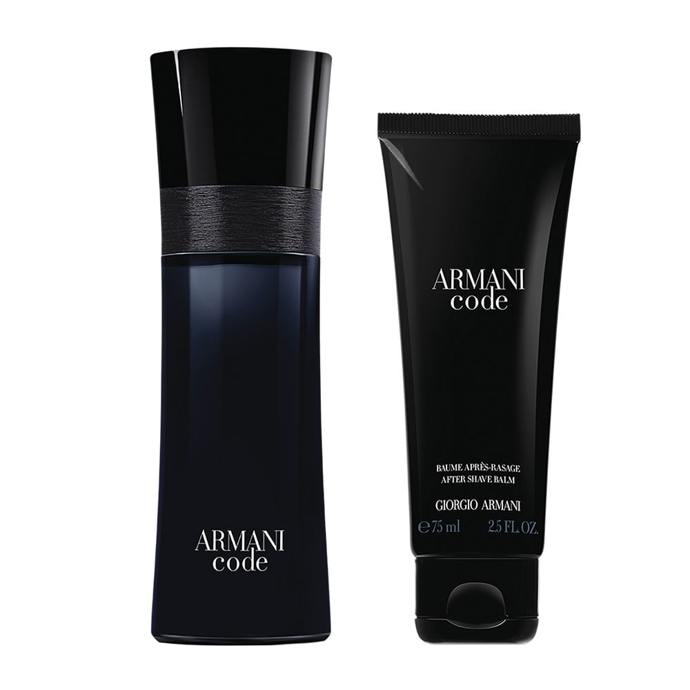 Kit Coffret Masculino Armani Code Giorgio Armani – EDT + Loção Pós ...