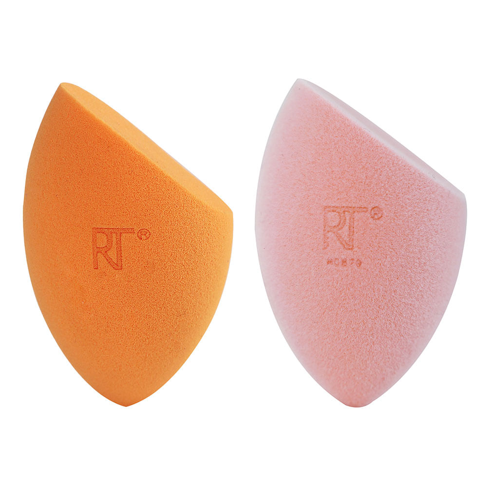 Kit Real Techniques Esponjas – Esponja para Base + Esponja para Pó ...