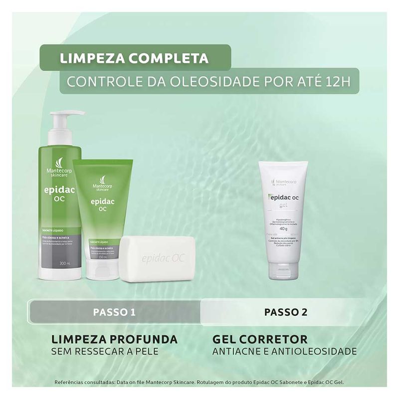 Gel Antiacne Epidac OC Gel - Mantecorp Skincare - Época Cosméticos ...